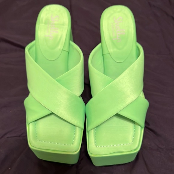 Shellys London | Shoes | Nwt Shellys London Hex Platform Heels | Poshmark